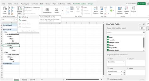 Re Excel 2016 Pivot Table And Power Query Microsoft Fabric Community