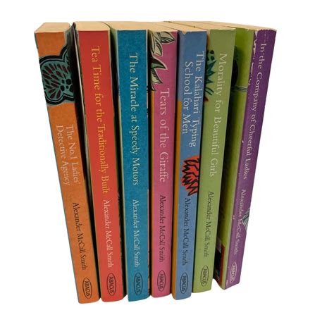 Alexander Mccall Smith Novels 7s