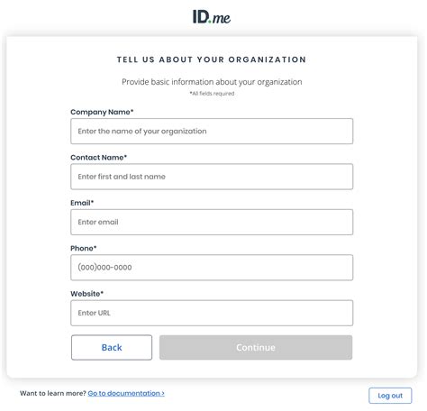Documentation Id Me Developers