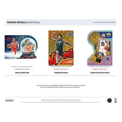 202223 Panini Crown Royale Basketball Nba Hobby Box Fanshop