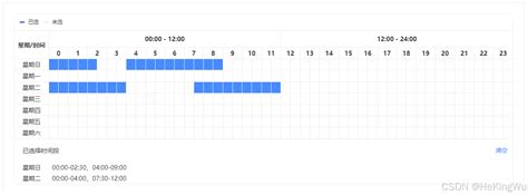 vue3时间排期组件schedule vue3 ovui schedule插件 csdn博客