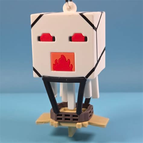 Monogram A Minecraft Movie Figural Bag Clip Ghast Mini Mysterys