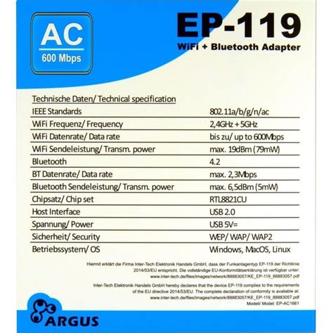 Inter Tech EP WLAN Adapter