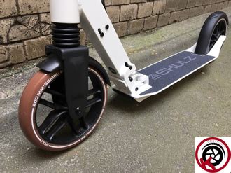 Самокат SHULZ 200 Белый купить НЕДОРОГО в Спб самокат с большими колесами!