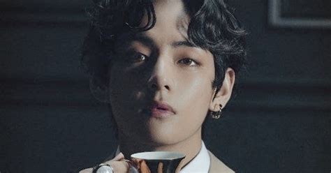 방탄소년단 뷔 커피 광고 어울리는 남돌 1위