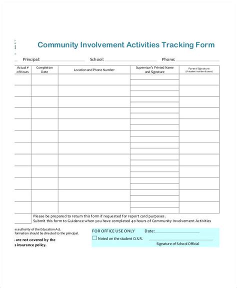 Free 42 Tracking Form Examples In Pdf Excel Ms Word