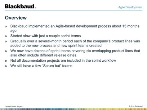 Agile Development Problems And Process Ppt