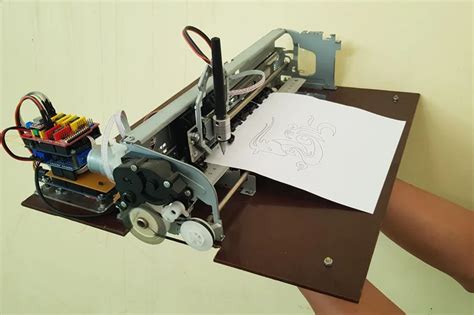3 Axis Cnc Plotter From Dc Motors And Optical Encoders 3 Axis Cnc