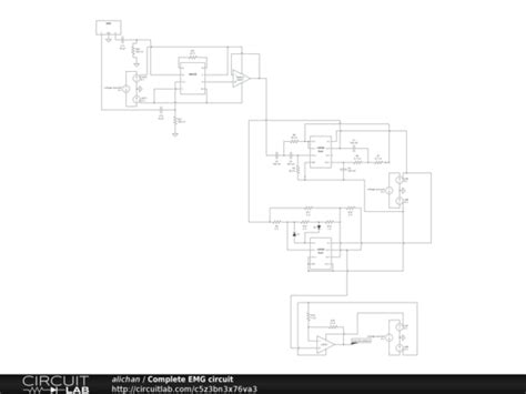 Complete Emg Circuit Circuitlab