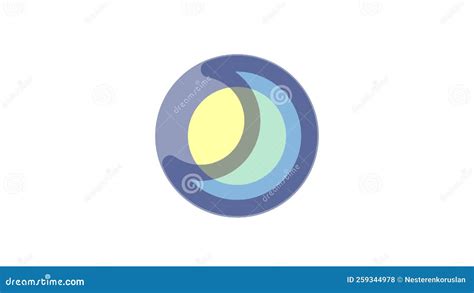 Animated Night Mode Color Ui Icon Stock Footage Video Of Graphic