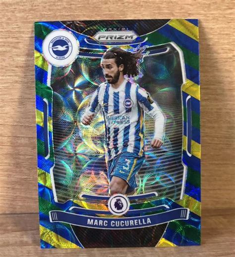 2021 22 英超prizm Choice 马克·库库雷利亚（marc Cucurella） Pz 猝死独占三色圈圈折 6200万世界足坛左