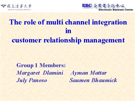 The Role Of Multi Channel Integration In Customer