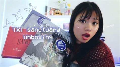 Txt The Star Chapter Sanctuary Unboxing Youtube