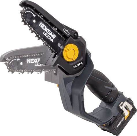 Nexxsaw Accu Eenhands Kettingzaag 18V Brushless Excl Accu Oplader Maxxpack Bol Com
