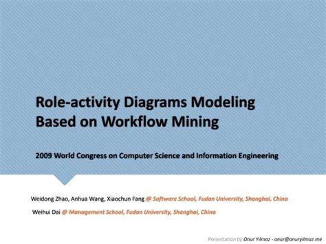 Role Activity Diagrams Modeling Based On Workflow Mining Pdf Computer Software And
