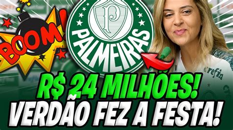 SAIU AGORA SAÍDA INESPERADA VERDÃO CONFIRMOU NINGUÉM ESPERAVA ÚLTIMAS NOTÍCIAS DO PALEMIRAS