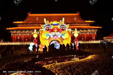 龙年灯展 传统文化 文化艺术 摄影素材 汇图网www huitu