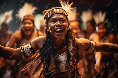 Premium Photo An Indigenous Cultural Dance Performance Indigenous Peoples Day