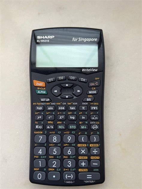 Sharp Calculator Hobbies Toys Stationery Craft Stationery Babe Supplies On Carousell