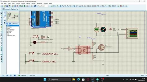 Controle Pwm Igbt Com Arduíno Simulado No Proteus Youtube