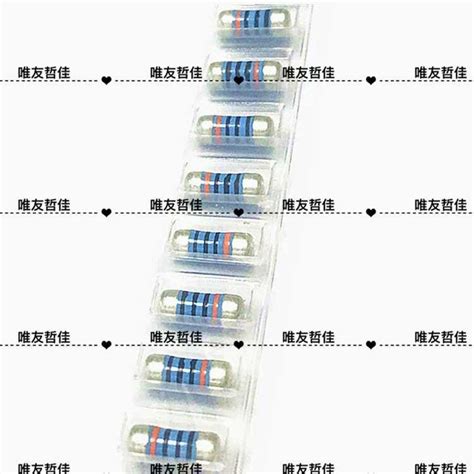 0204 0207 5r Patch Metal Film Wafer Resistor 1 Precision Cylindrical Color Ring Resistor