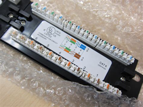 Monoprice Mini Patch Panel Cat6 110 Type 12 Ports Patnotebook