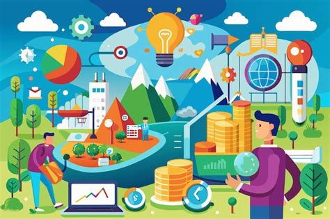 Premium Vector Animated Infographic Illustrating A Concept