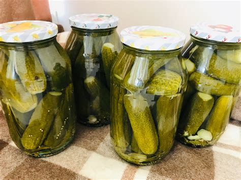 Зимой улетают на ура. Огурчики по-чешски в кисло-сладком маринаде с ...