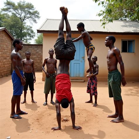 The Thrilling World Of African Acrobats African Life