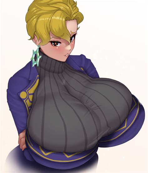 Rule 34 1girls Alternate Breast Size Big Breasts Blonde Hair Breasts Breasts Briar Pokemon