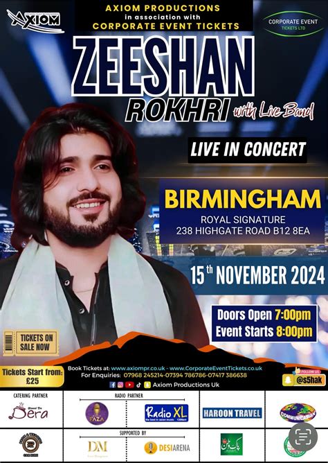 Zeeshan Khan Rokhri Returns For A Spectacular UK Tour Music Has The