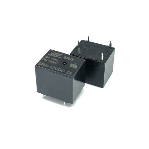 Sra 12vdc Cl Relay 12vdc 20a Spdt 5 Pins Shopee Philippines