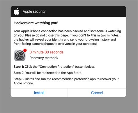 Message From Apple Security Saying That M Apple Community