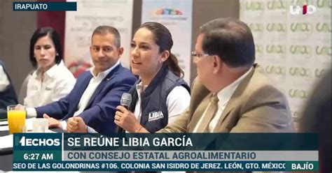 Libia García Y Consejo Estatal Agroalimentario De Guanajuato