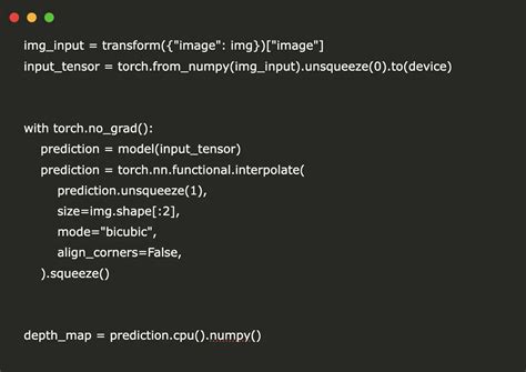 A Code Implementation Of Monocular Depth Estimation Using Intel Midas Open Source Model On