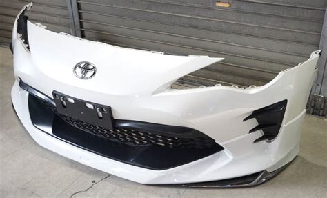 【やや傷や汚れあり】【1円売切り】toyota 86 Kouki 86gt Zn6 後期 フロントバンパー Modellista モデリスタ