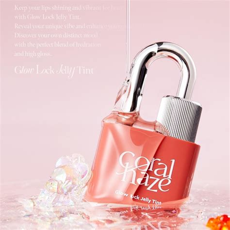 Coralhaze Glow Lock Jelly Tint 10colors Shopee Singapore
