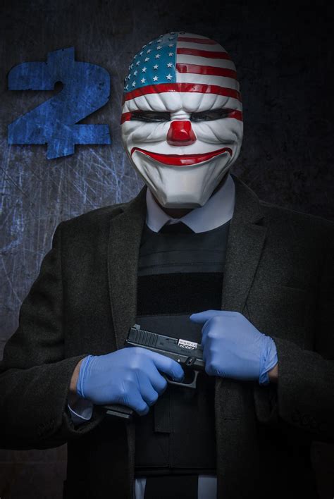 Payday Dallas Cosplay That Displays An Externally Modified G17 In A