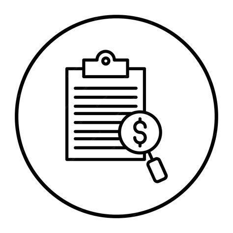 Premium Vector Audit Vector Illustration