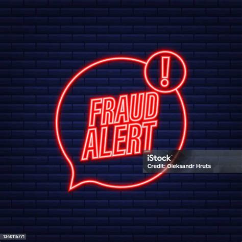 사기 경고 네온 아이콘 보안 감사 바이러스 검색 청소 맬웨어 제거 랜섬웨어 벡터 스톡 일러스트레이션 경계 표지에 대한 스톡 벡터