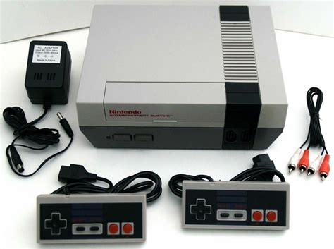 ORIGINAL Nintendo Entertainment System Video Game Bundle Set Kit NES