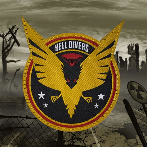 Hell Divers Raptor Special Edition Velcro Patch Nicholas Sansbury Smith