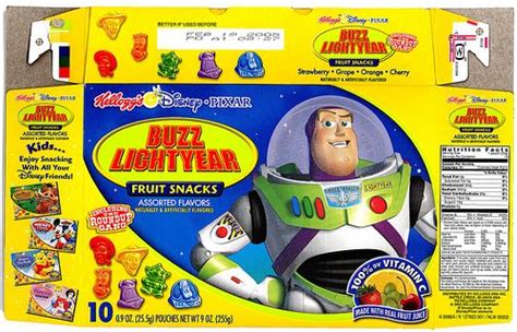 Buzz Lightyear Fruit Snacks Enjoy Snacks