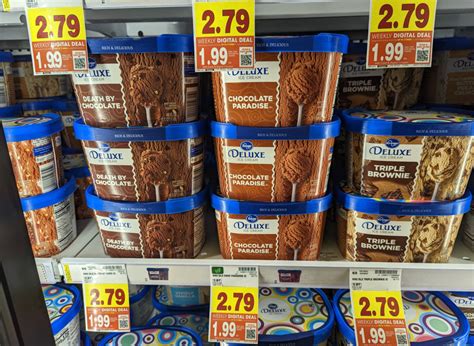 Kroger Deluxe Ice Cream Just 199 At Kroger Iheartkroger