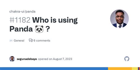 Who Is Using Panda 🐼 · Chakra Ui Panda · Discussion 1182 · Github