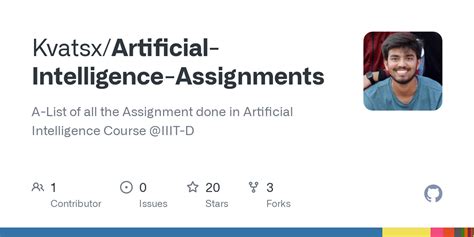 GitHub Kvatsx Artificial Intelligence Assignments A List Of All The