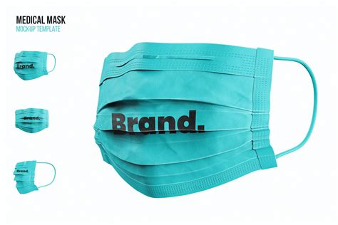 Medical Face Mask Mock Up Template Planforest