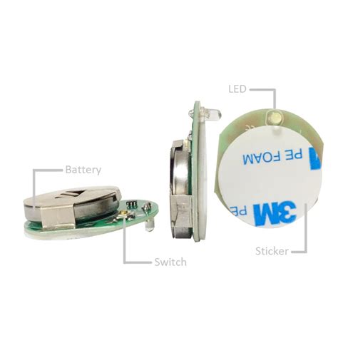 One Led Flashing Module For Pop Display Buy Single White Color Cell Battery Power Flashing Led