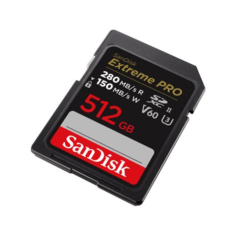 Sandisk 512gb Extreme Pro Sdxc Uhs Ii Card Sdsdxep 512g Gn4in
