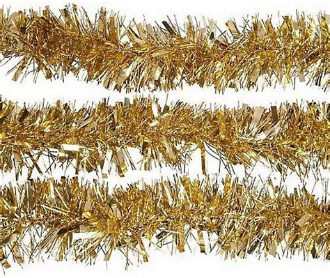 Shiny Thick Tinsel For Christmas Trees And Decoration 2m Long 11cm